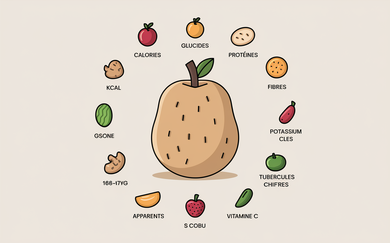 Valeurs nutritionnelles des pommes de terre : le guide pour bien choisir