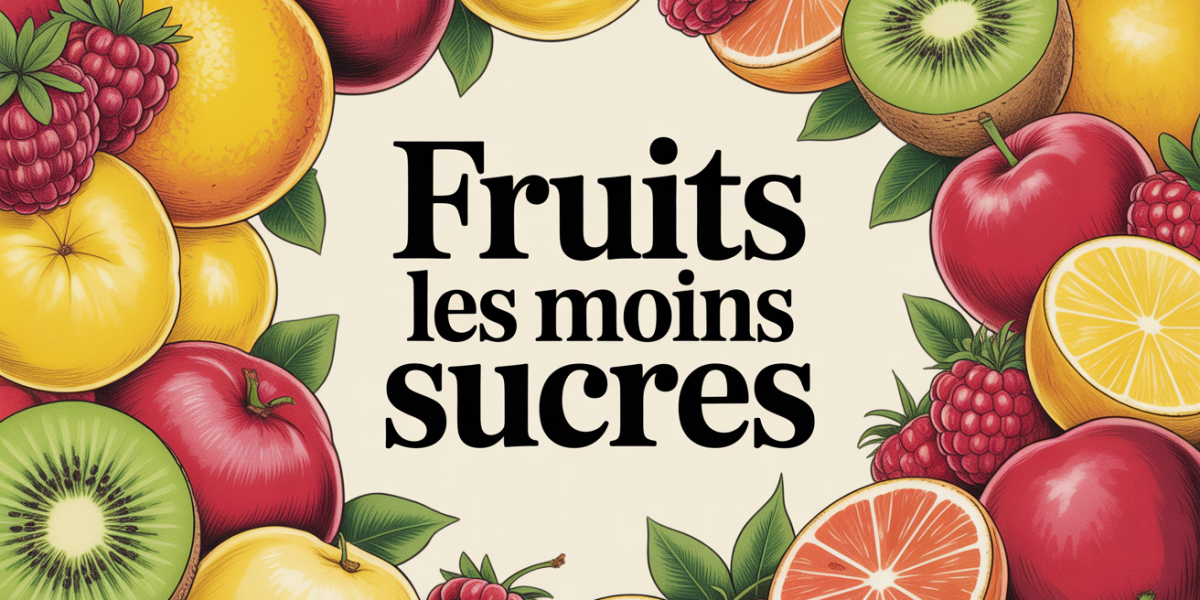 Quels sont les fruits les moins sucrés : guide pour bien choisir ...